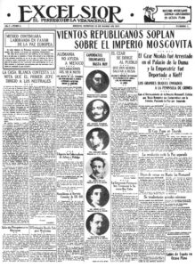 Cien años de Excélsior; el Periódico de la Vida Nacional – Opinión Pública