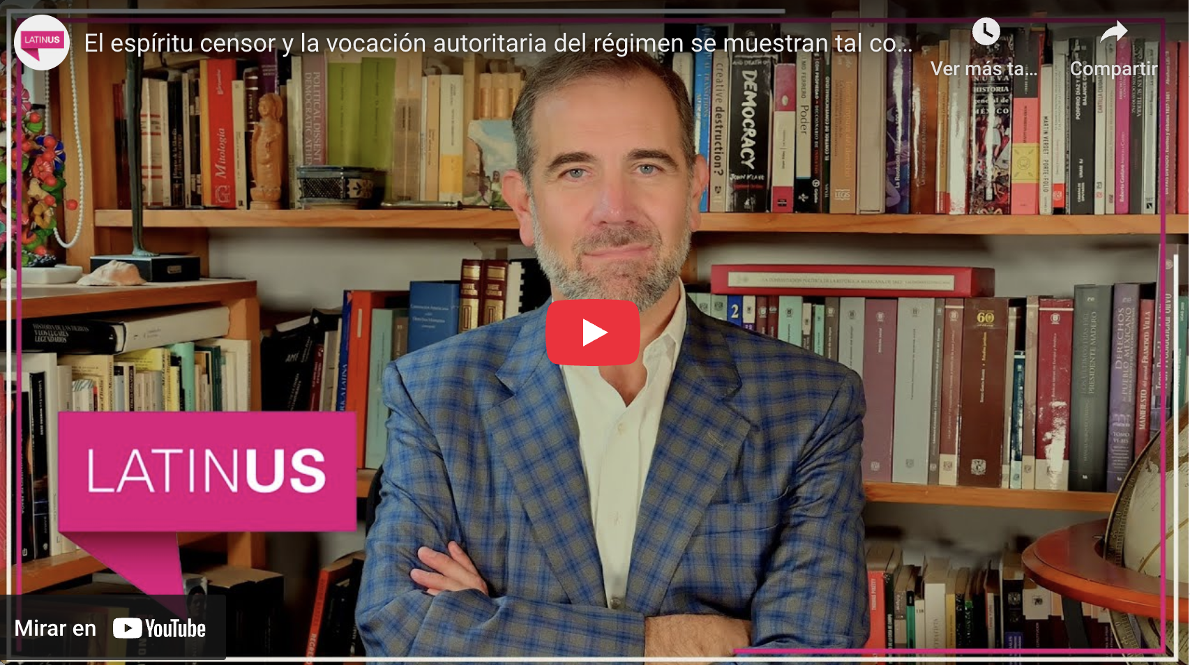 Video: Espíritu censor y vocación autoritaria del régimen tal como son ...