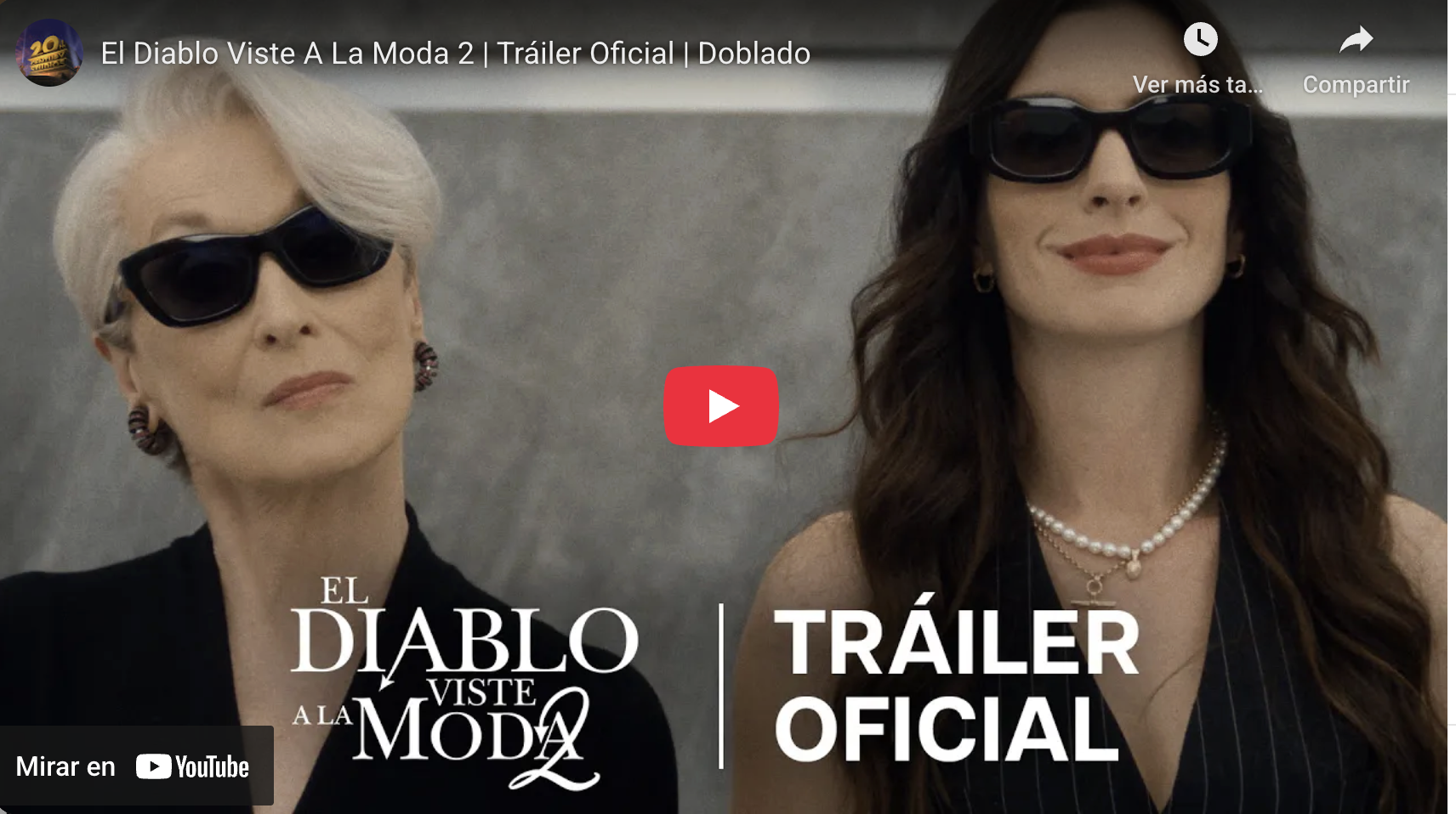Video: El Diablo Viste a la Moda 2 | Tráiler oficial | 20th Century ...